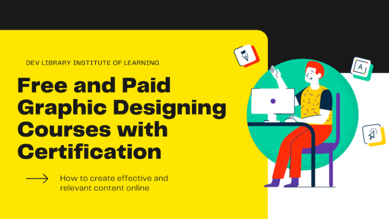 Top 10 Graphic Designing Courses with Certification [Free and Paid ...